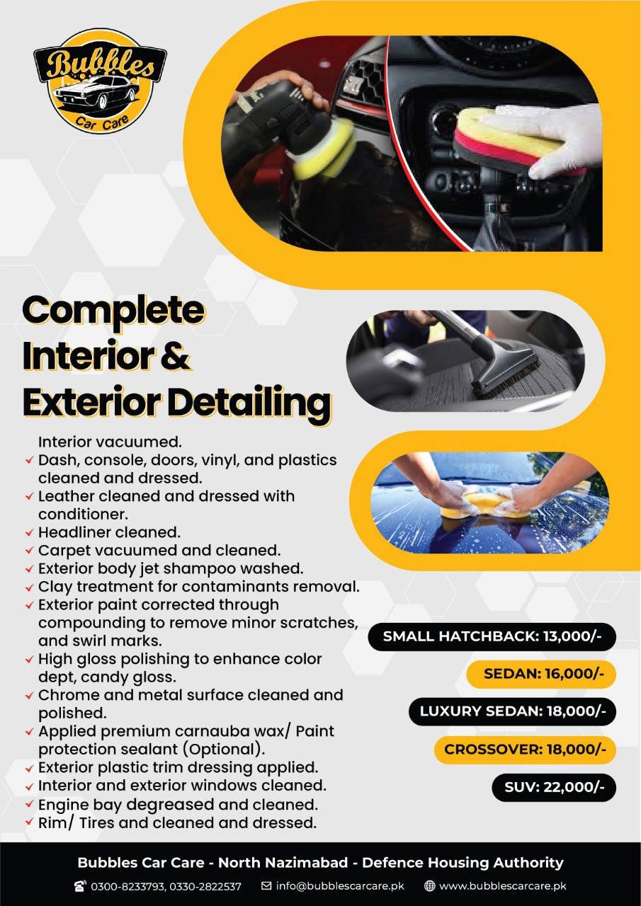 Complete Detailing - Bubbles